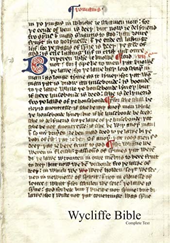 Wycliffe Bible: Wycliffite Translators: 9781449535612: Amazon.com: Books