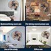 Amazon.com: 16/20 Inch Wall Mounted Fan Cooling Wall Fan with Remote ...