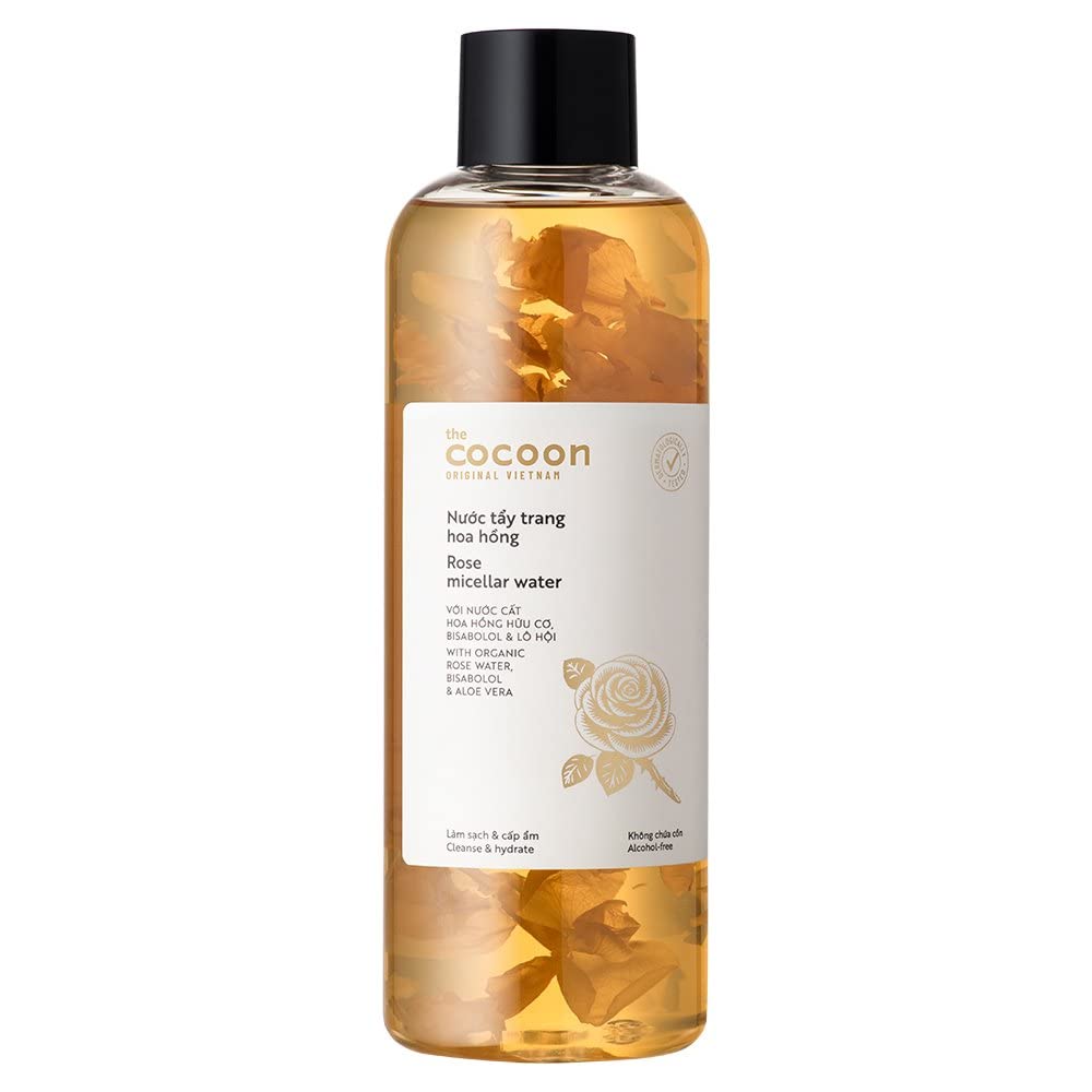 COCOONORIGINAL Agua micelar Cocoon Rose. Desmaquillante hidratante ...