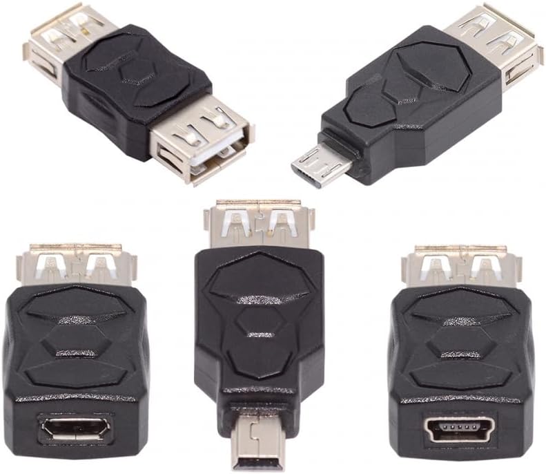 PremiumCord Kur-10 USB A to Mini USB Male to Female Adapter M/F ...