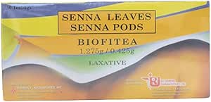 BIOFITEA Senna Leaves Senna Pods Herbal Dietary Tea (Pack of 30 ...