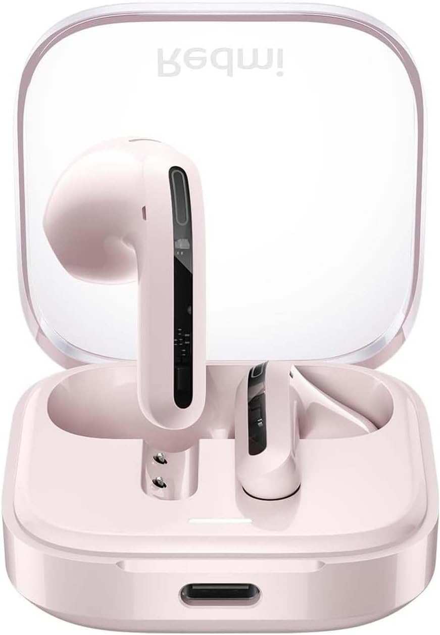 Xiaomi Fones de ouvido Redmi Buds 6 Active (versão global), fones de ouvido Bluetooth de 5,4 ...