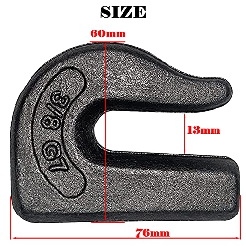Snapklik.com : Weld On Grab Chain Hook G70 3/8 Weld On Chain Grab Hooks ...
