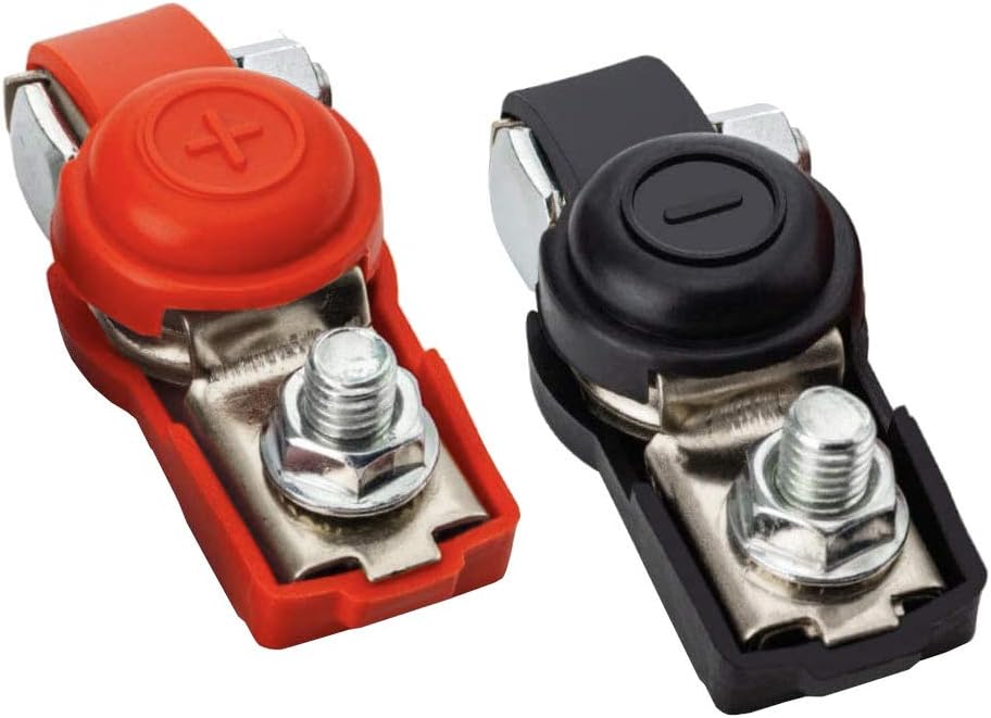 Amazon.com: 2PCS Battery Terminal Connectors with 3 Way -12V Automotive ...