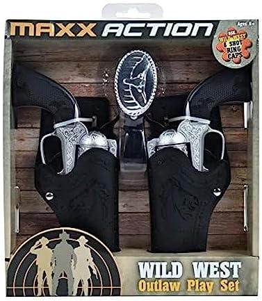 Sunny Days Entertainment Maxx Action Wild West Outlaw Play Set – 5 ...