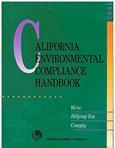 California Environmental Compliance Handbook: James T. Dufour ...