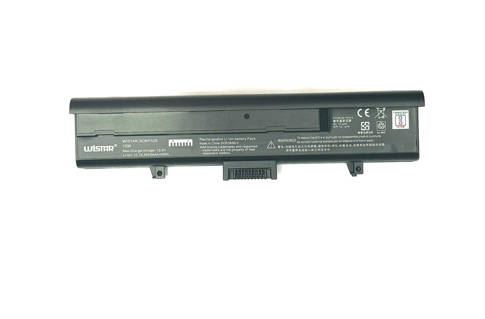 WISTAR PP25L Battery Compatible for Dell 1330 – Inspiron 13, Inspiron ...