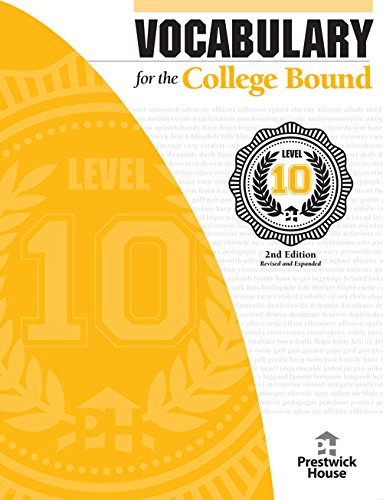 Vocabulary for the College Bound - Level 10 2nd Edition: James Scott ...