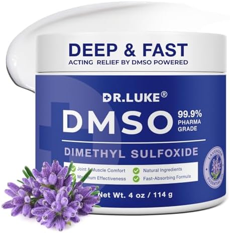 Amazon.com : Dr. Luke Lavender Dmso Cream: 99.9% Pure DMSO ...