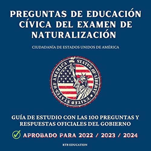 Amazon.com: Guía de Estudio para el examen de Ciudadanía Americana ...
