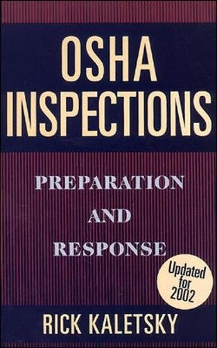 OSHA Inspections: Preparation and Response : Buy Online at Best Price ...