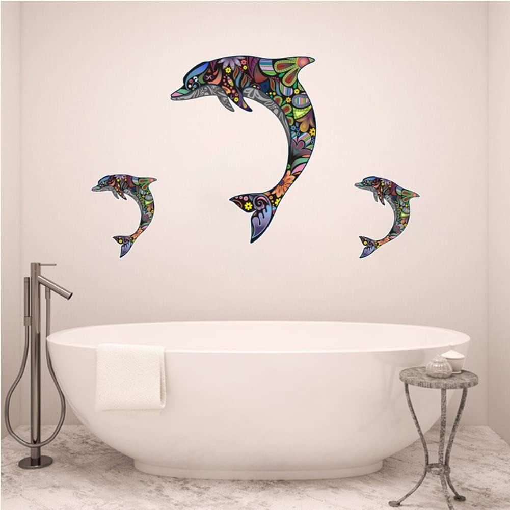 Amazon.com: Dolphin Wall Decals ~Under The Sea Ocean Kids Room Decor ...
