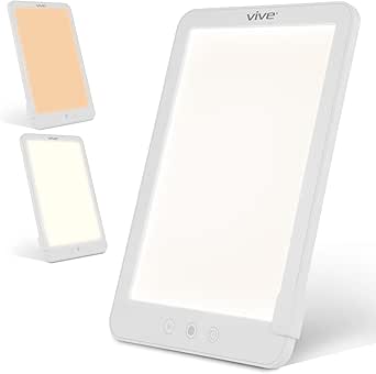 Amazon.com: Vive Light Therapy Lamp - 10000 Lux UV-Free Sun Lamp - LED ...