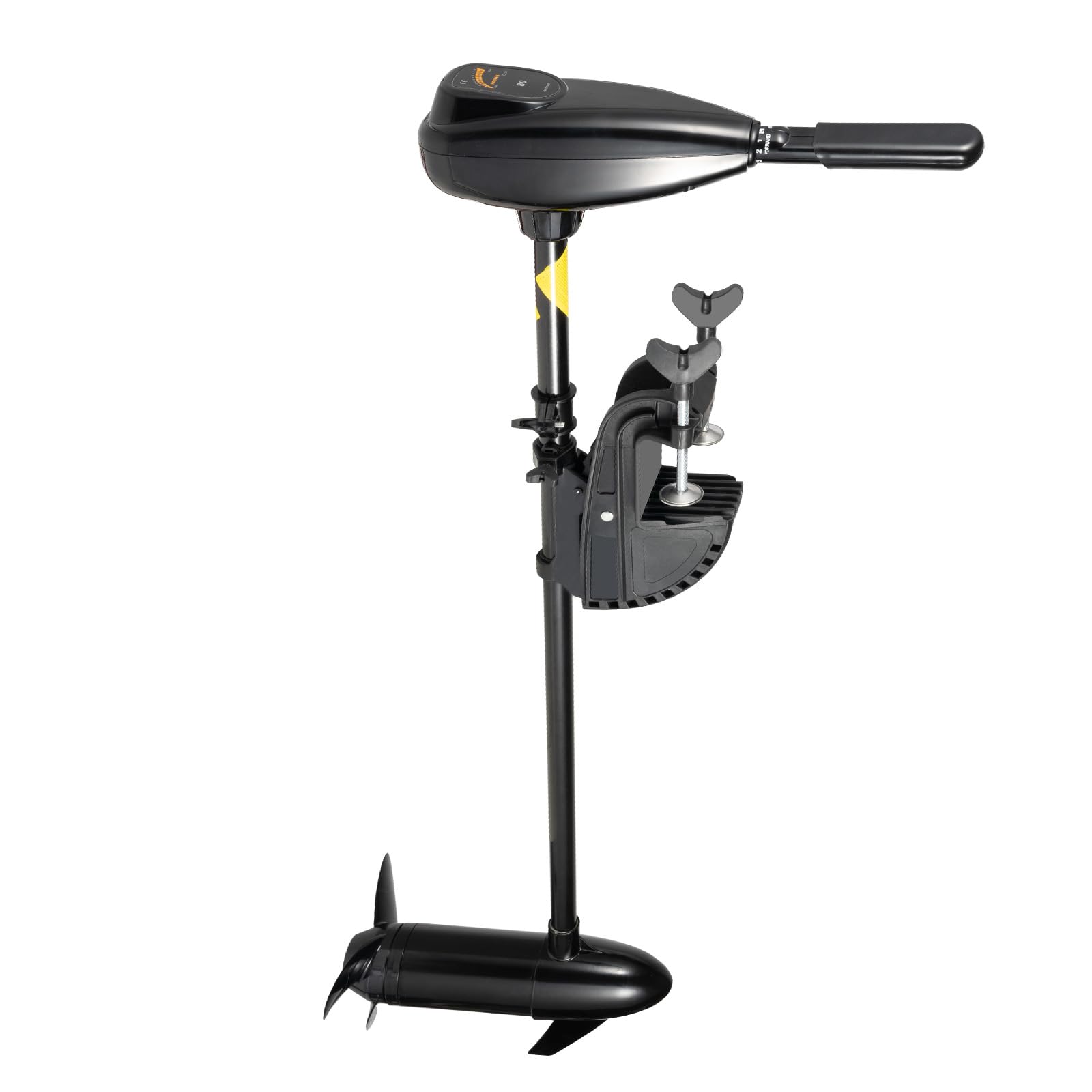 80LBS 12V Trolling Motor Electric Outboard Motor with Battery ...