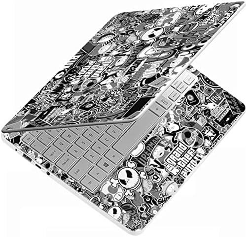 Techfit Full Body Laptop Skin Upto 15.6 inch Sticker Compatible for ...