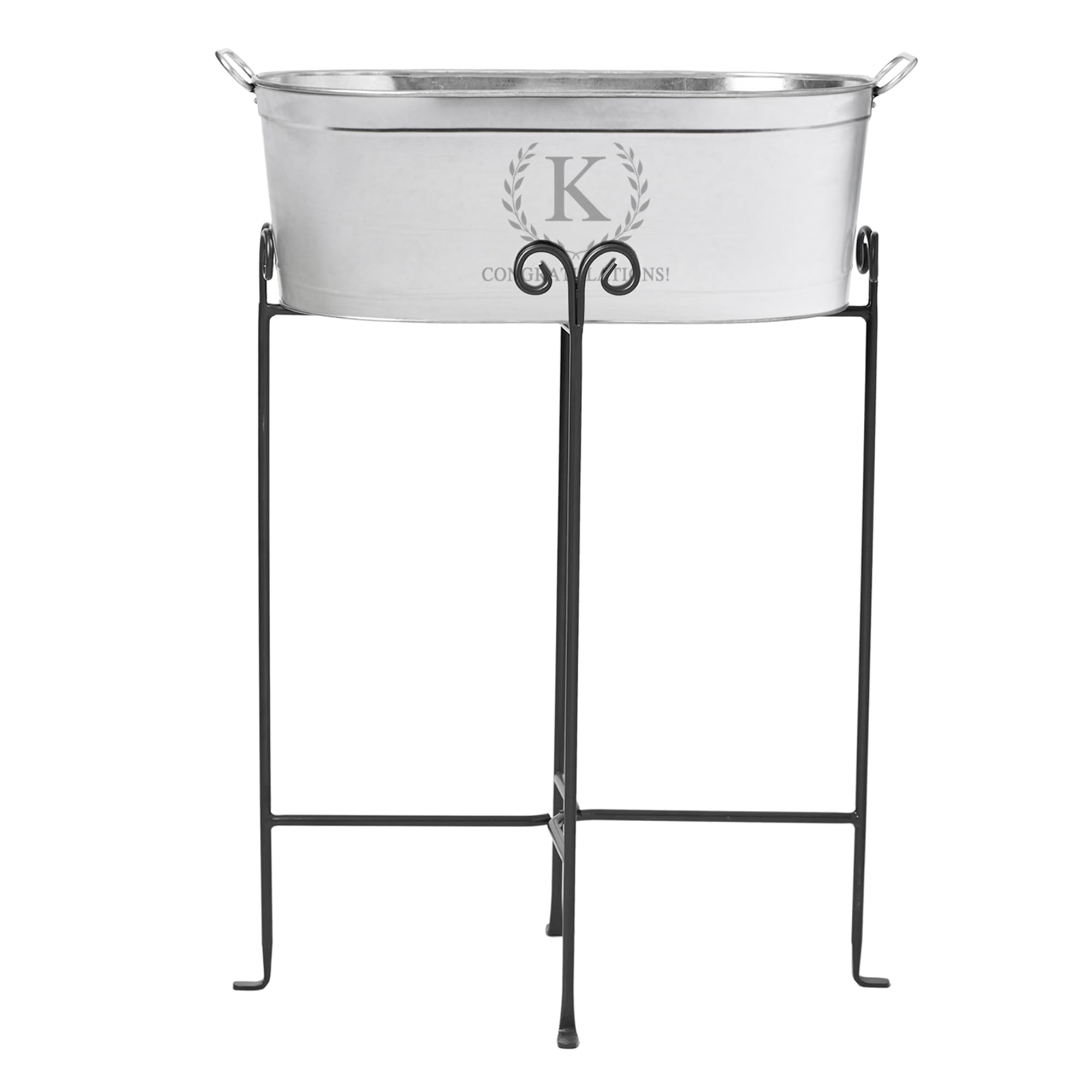 Amazon.com: Let's Make Memories Personalized Beverage Tub - Monogram ...