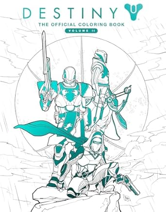 Destiny: The Official Coloring Book Volume II (2): Carlos, Ze ...