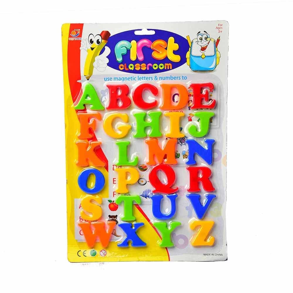 Amitasha Magnetic Abc Capital Alphabets Educational Toys For Kids ...