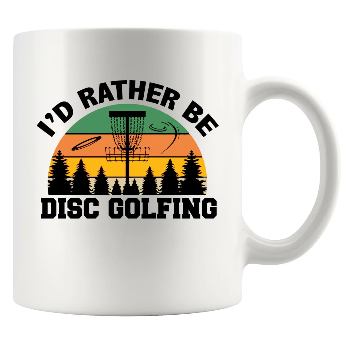 Amazon.com: I’d Rather Be Disc Golfing Disc Golf Gifts Funny Disc Golf ...