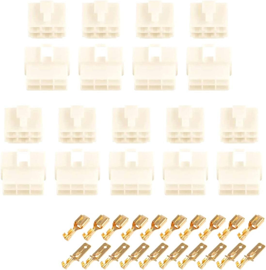 Amazon.com: uxcell a16010400ux0468 Car Sealed Electrical 8 Pin Way ...