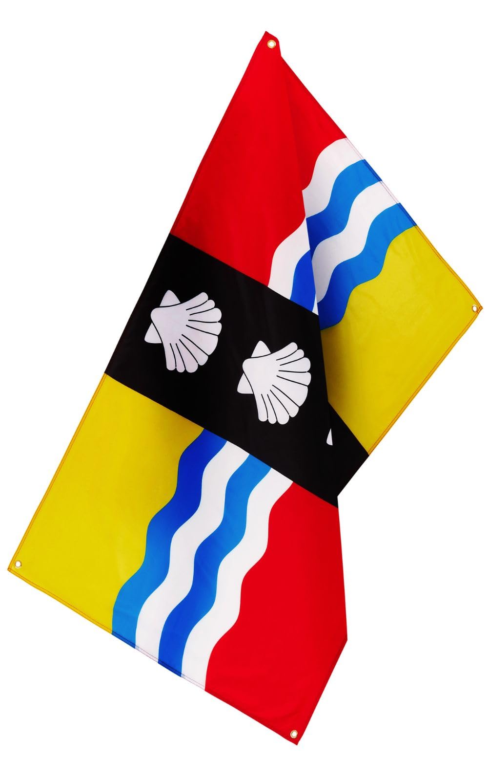 Runesol Bedfordshire Flag, 91x152cm, 3ft x 5ft, 4 Grommets, Eyelet In ...