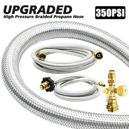 Snapklik.com : Propane Brass 4 Port Tee Kit Propane Brass Tee Adapter ...