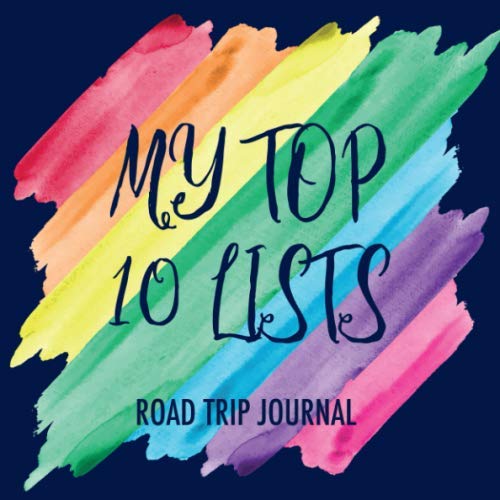 My Top 10 Lists Road Trip Journal: Favorite Things List Making Activity ...