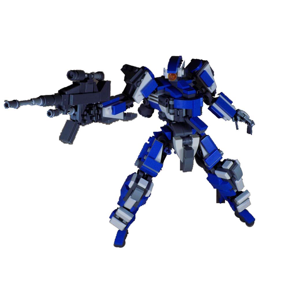 Amazon.com: LogMech Original Series, LansonMan Building Blocks MOC 633 ...