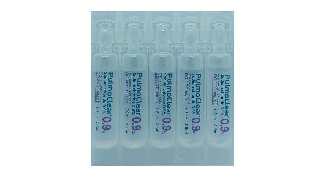 Buy PULMOCLEAR Sterile Isotonic 0.9% Sodium Chloride - NaCl Inhalation ...