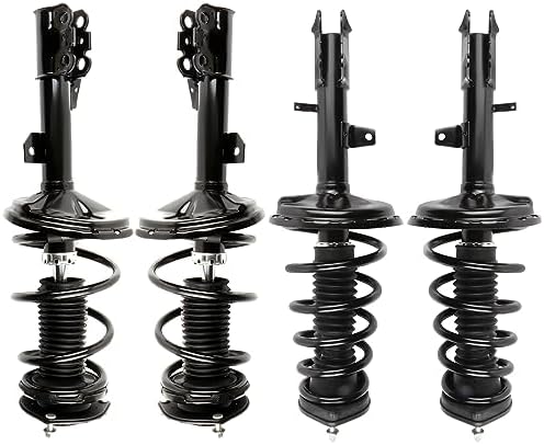 Amazon.com: AUTOMUTO Front Rear Pair Complete Struts Spring Assembly ...