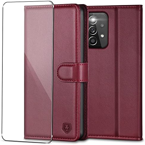Kuafcase for Samsung A53 5G Case with 1 Screen Protector, Wallet ...