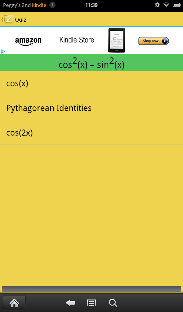 Trigonometry Formulas You Need to Know - App on Amazon Appstore