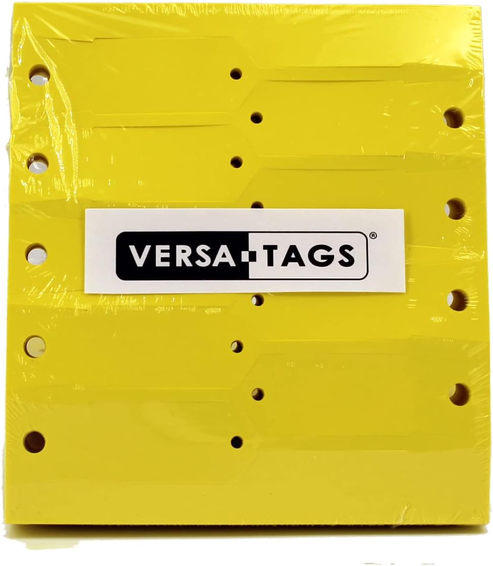 Amazon.com : Versa-Tags Self-Locking Plastic Arrow Key Tags - Easy-to ...