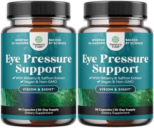 Amazon.com: Sunergetic Premium Eye Pressure Support Supplement - Eye ...