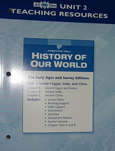 History of Our World All In One Unit 2 Teaching Resource 0133503542 ...