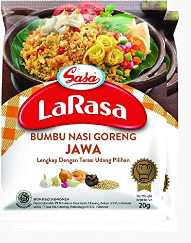 Amazon.com : SASA LaRasa Bumbu Nasi Goreng Jawa - 0.85oz (Pack of 6 ...