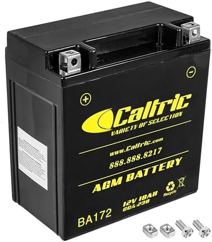 Amazon.com: Caltric Agm Battery Compatible with Polaris 4012638 ...