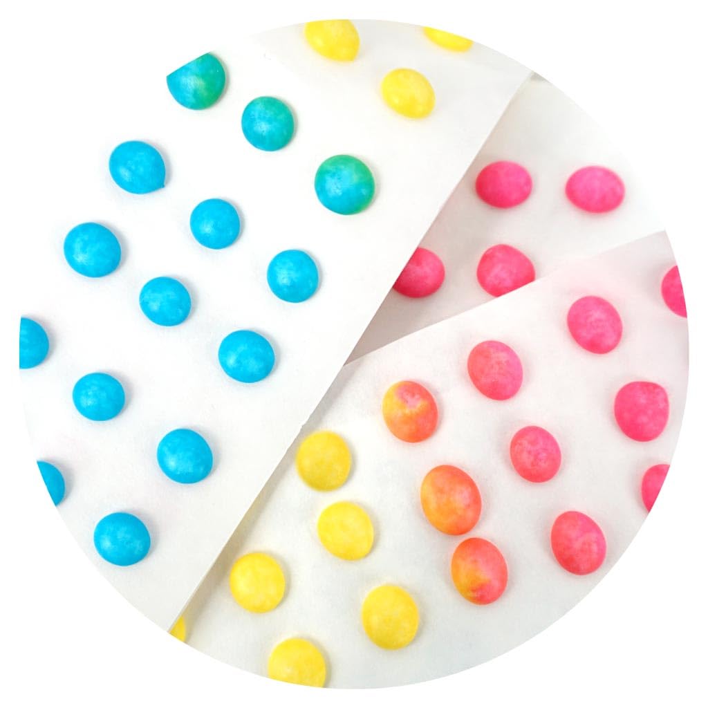 Amazon.com : Candy Buttons Strips, 25 Paper Strips. Vintage Candy, Bulk ...