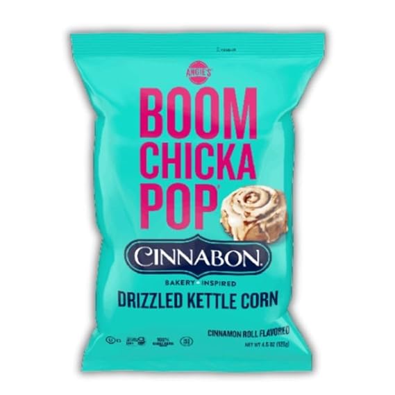 Amazon.com: Deliciously addictive Cinnamon Roll Flavored Drizzled ...