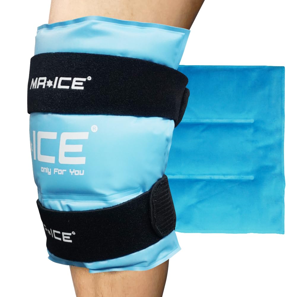 Large Knee Ice Pack Wrap For Knee Replacement Surgery Reusable ...