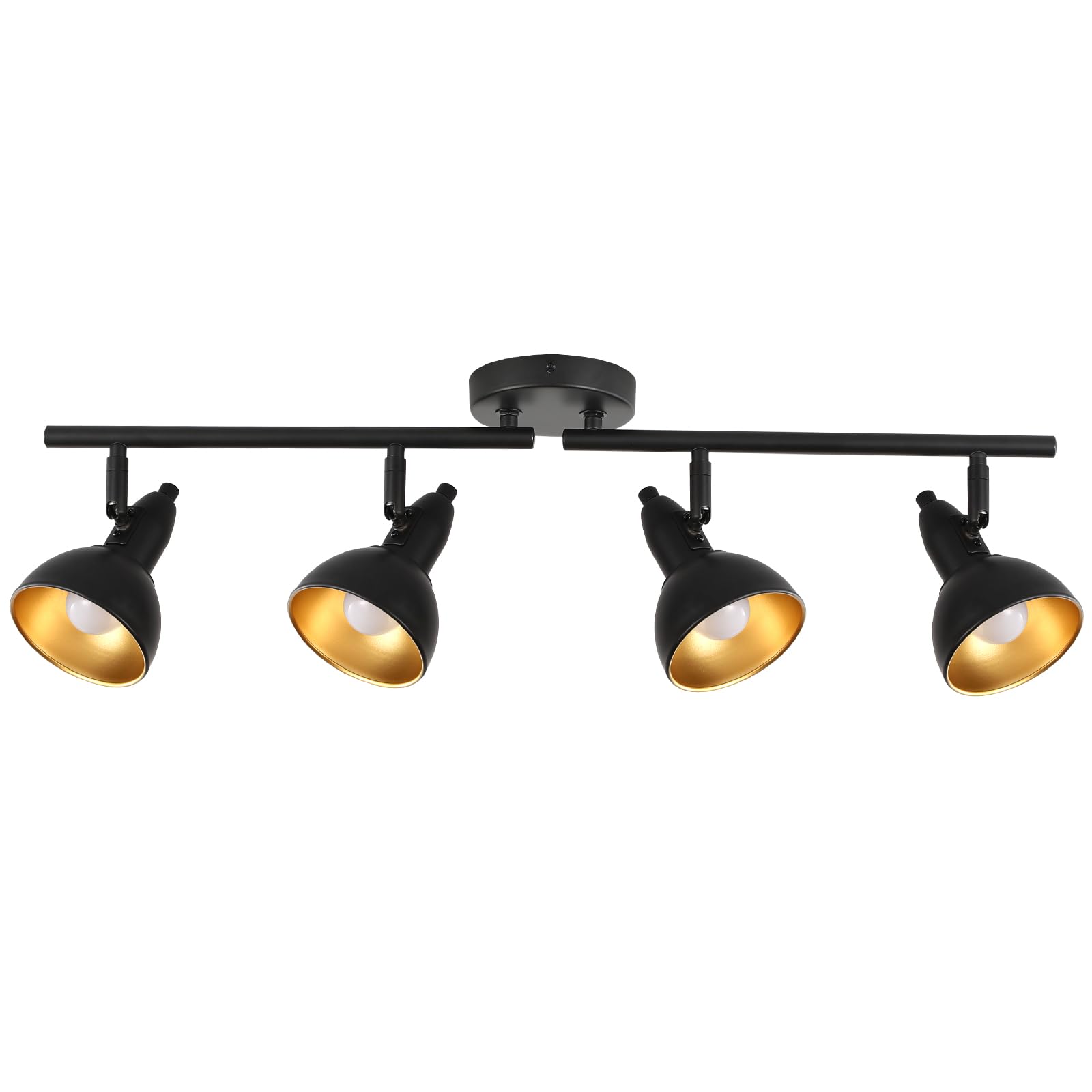 SEEBLEN 4 Light Track Lighting Kit, Farmhouse Ceiling Spot Lighting ...