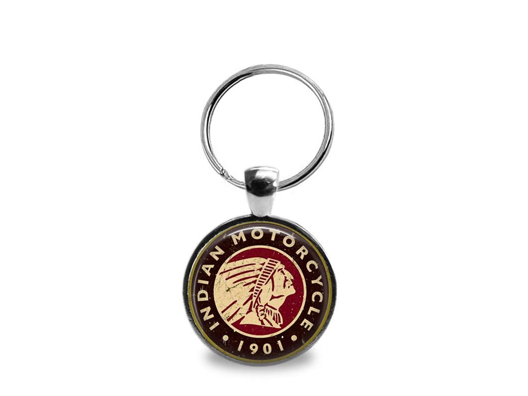 Amazon.com: Vintage Motorcycle Key Chain : Automotive