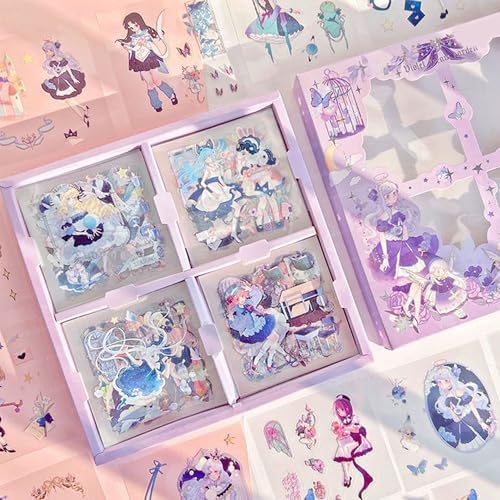 FunBlast Kawaii Stickers Set – Set of 2 Princess Dress-Up Change ...