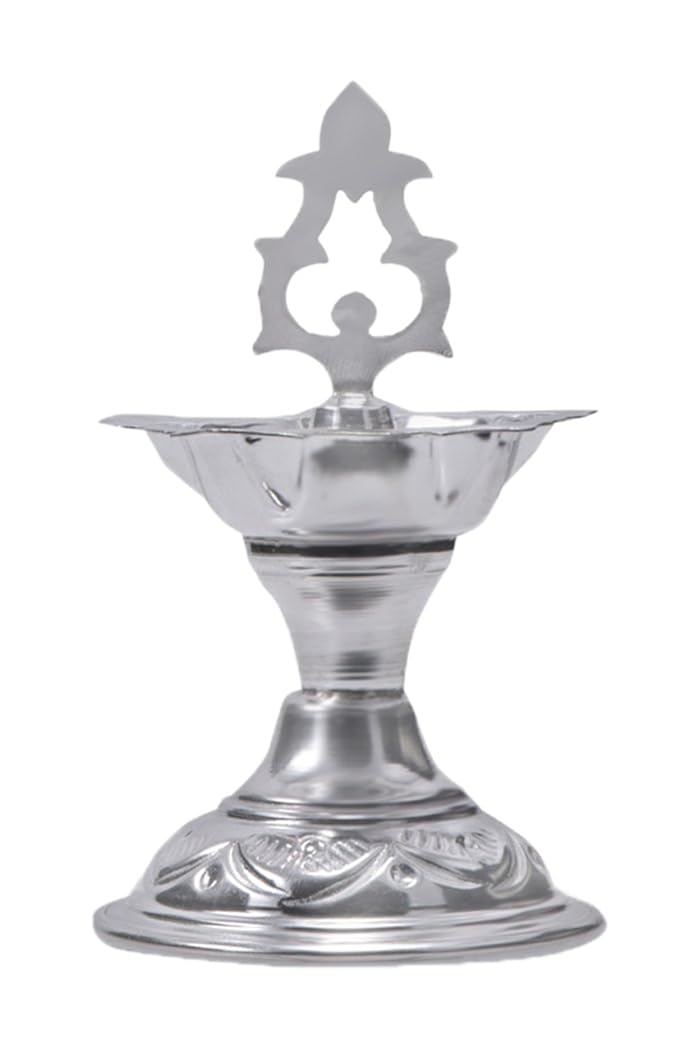 Joyalukkas Divino Silver Collection .925 Sterling Silver Lamp : Amazon ...