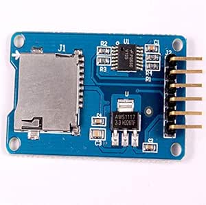 Amazon.com: YONEIX 1x Micro SD Storage Board TF Card Memory Shield Module SPI for Arduino Mega ...