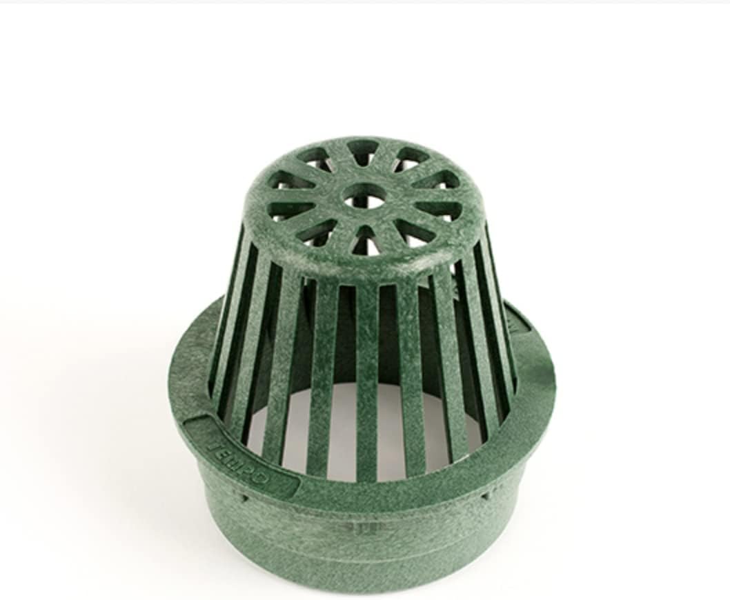 Amazon.com: Premium USA Made 3" Inch Green Outdoor Round Atrium Drain ...