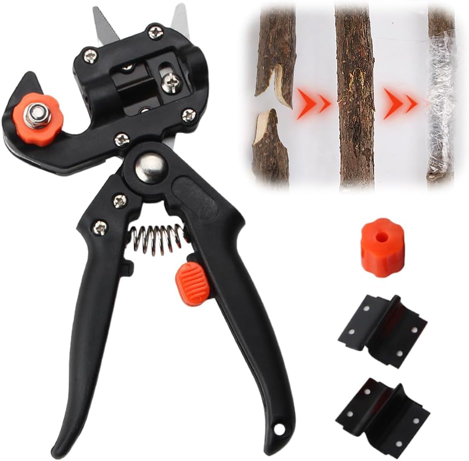 Amazon.com : 2 in 1 Grafting Tool Pruner Kit Gardening Pruning Tool for ...