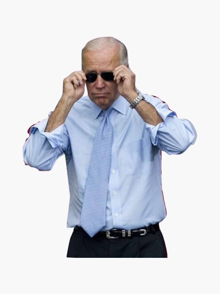 Amazon.com: MAGNET Joe Biden Sunglasses Magnetic Vinyl Car Bumper ...