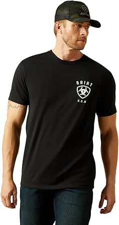 ARIAT Men's Faded Bull T-Shirt | Amazon.com