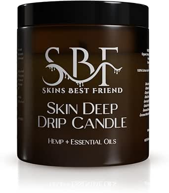 Amazon.com: Skins Best Friend Drip Candles, Moisturizing Essential Oil ...